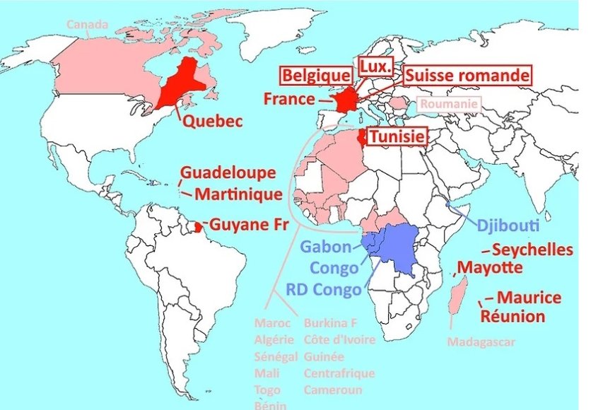 Pays où on parle déjà le français - Comprendre.site